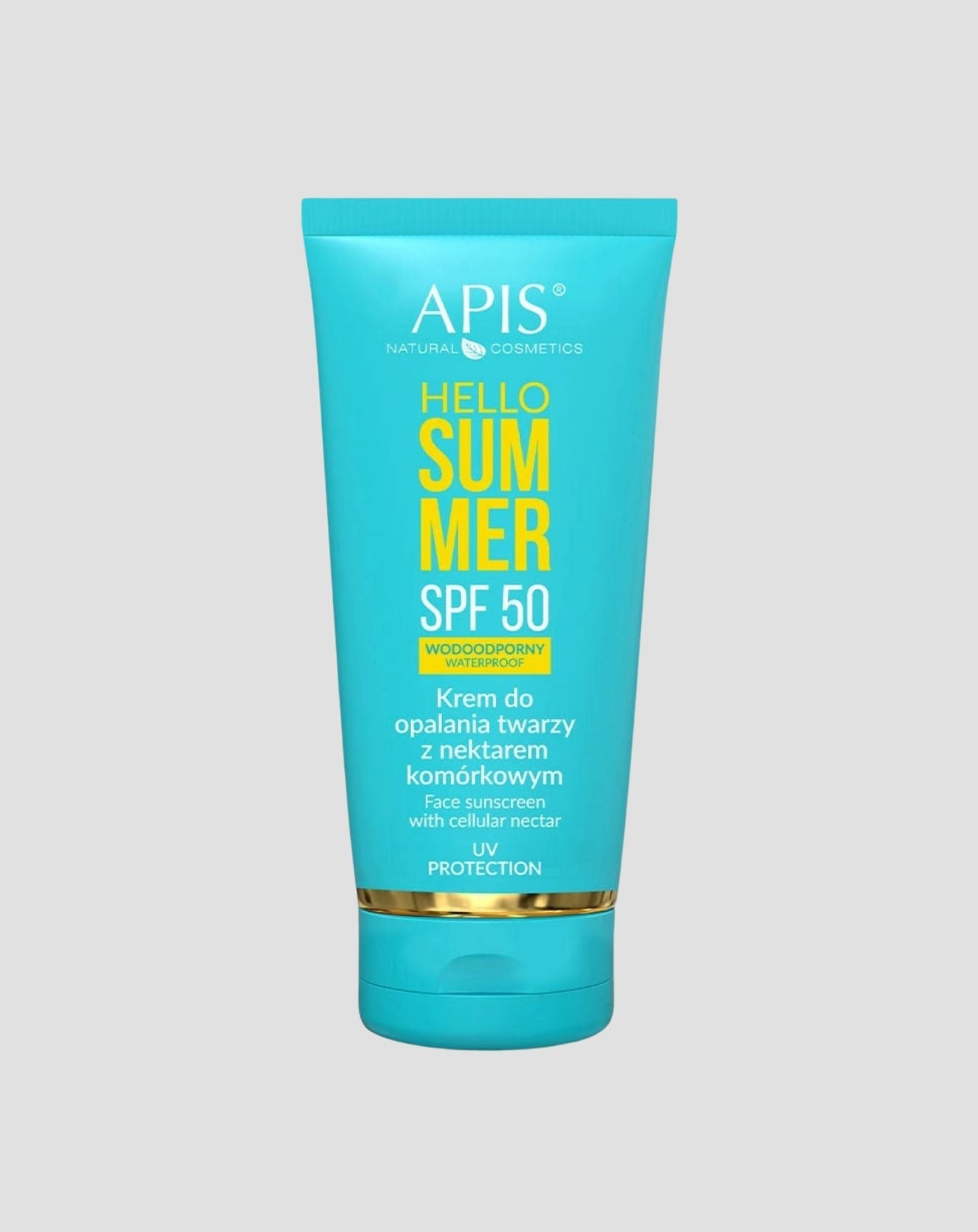 Face Sunscreen Cream with Cellular Nectar SPF 50 Hello Summer Apis
