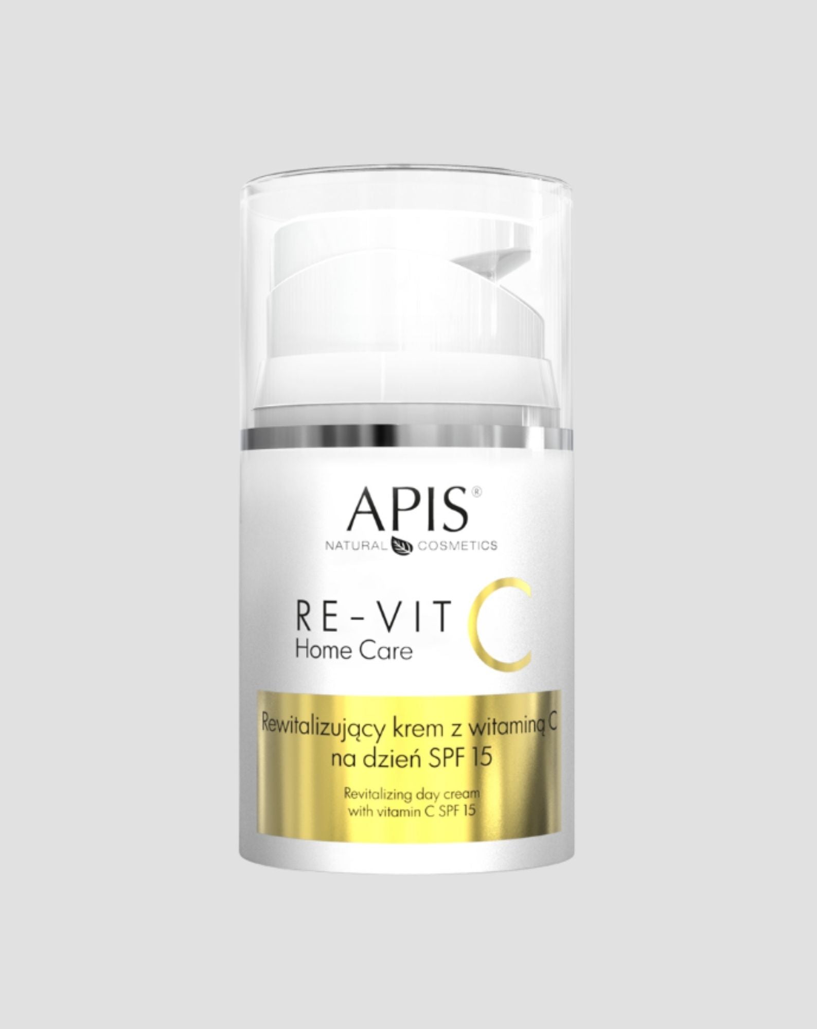 Revitalizing Day Cream with SPF 15 and Vitamin C Re-Vit C Home Care Apis