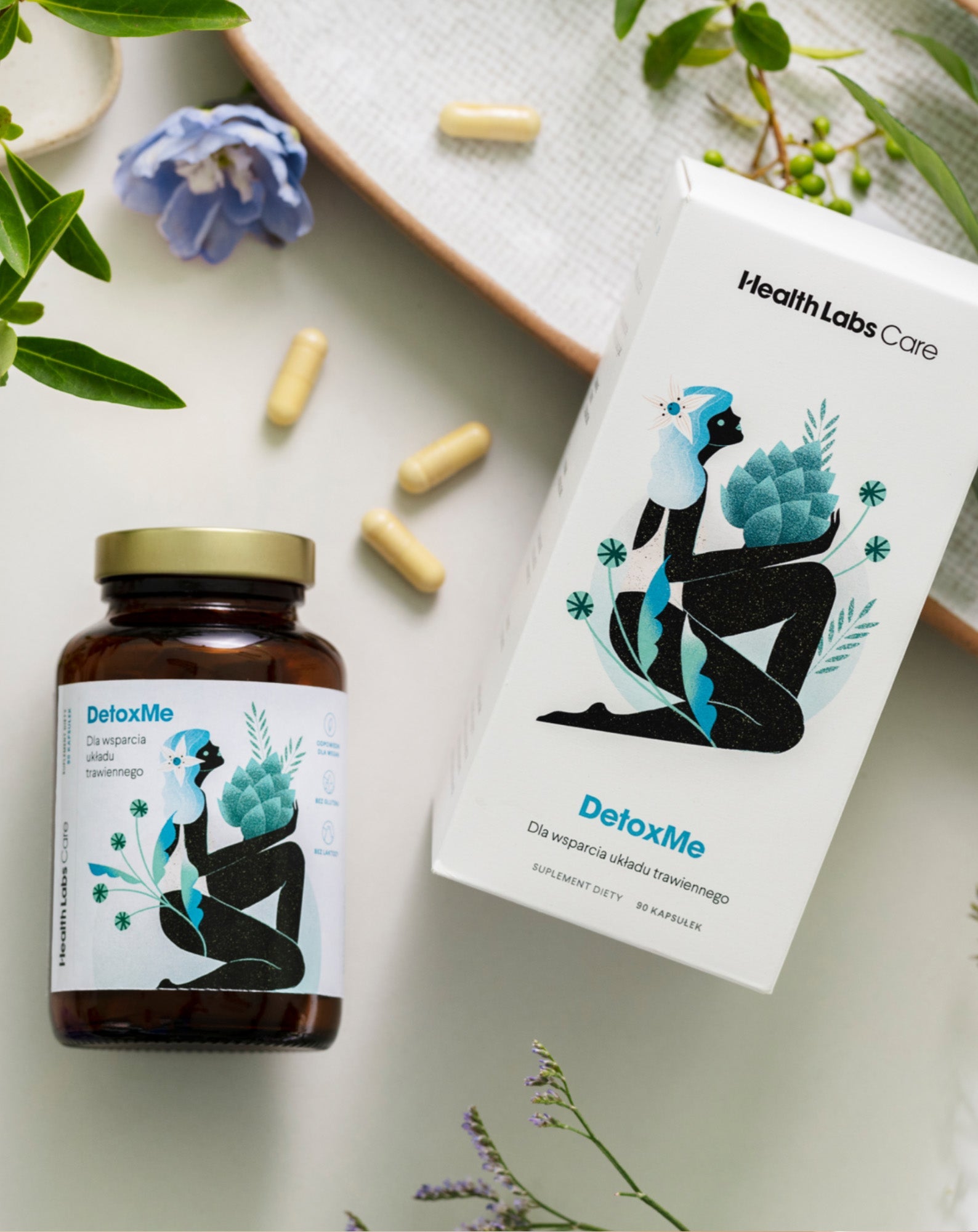 Digestive System Supporting Dietary Supplement DetoxMe Health Labs Care ...
