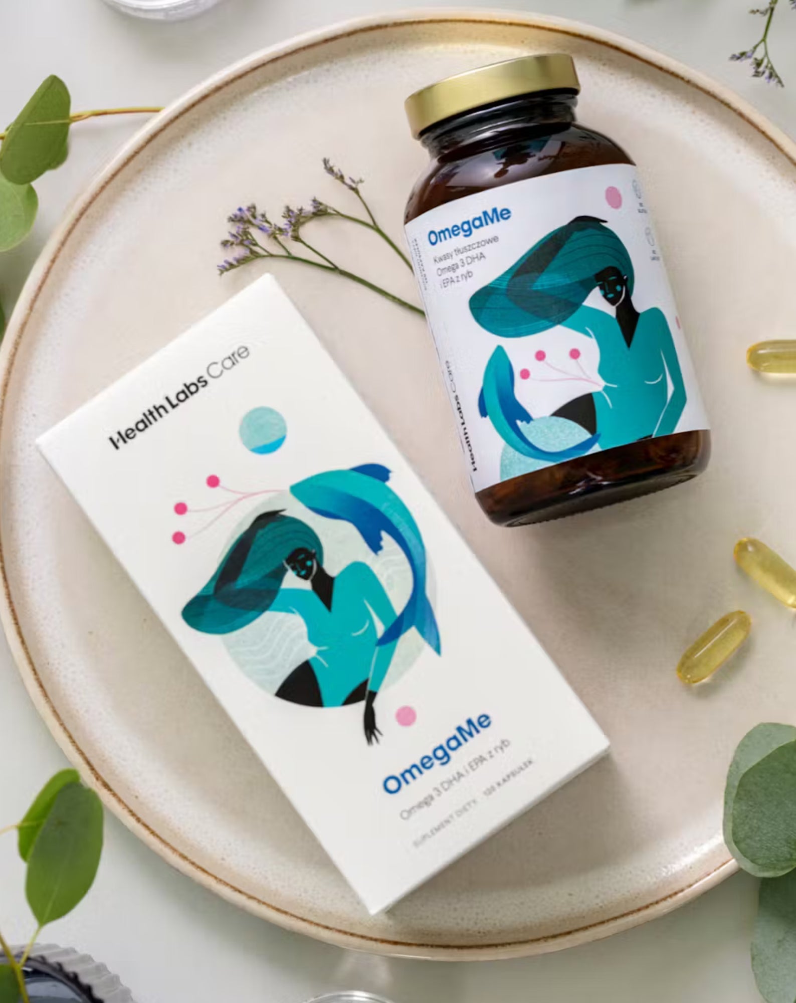 Dietary Supplement with Omega 3 EPA and DHA Fatty Acids from Fish ...