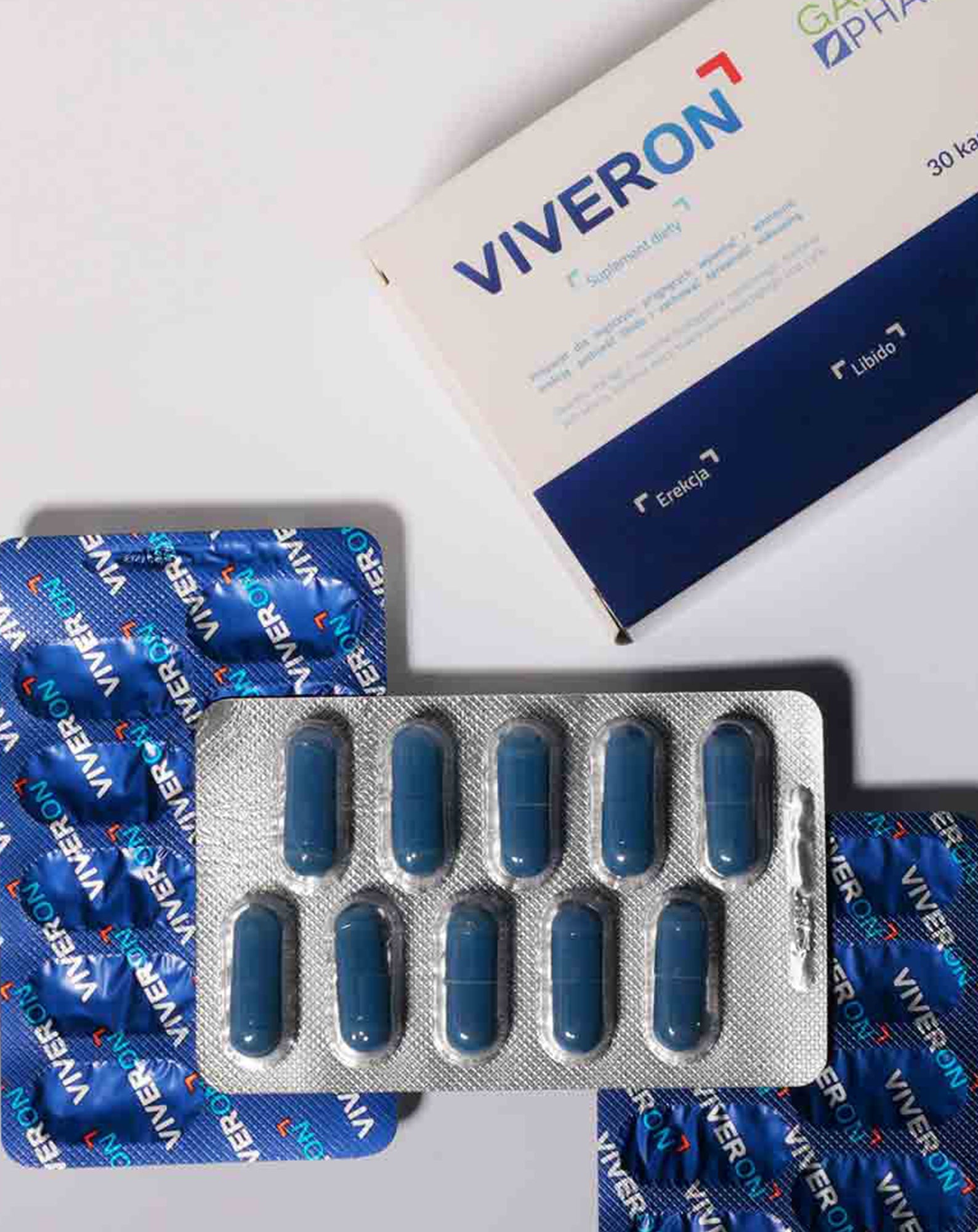 GardenPharm Viveron libido and potency tablets with ginseng and tribul ...